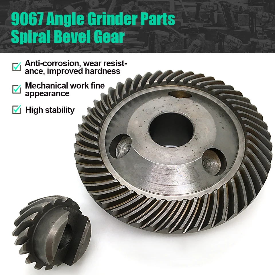 Replace-For-Makita-9067-Spiral-Bevel-Gear-Angle-Grinder-High-Strength ...