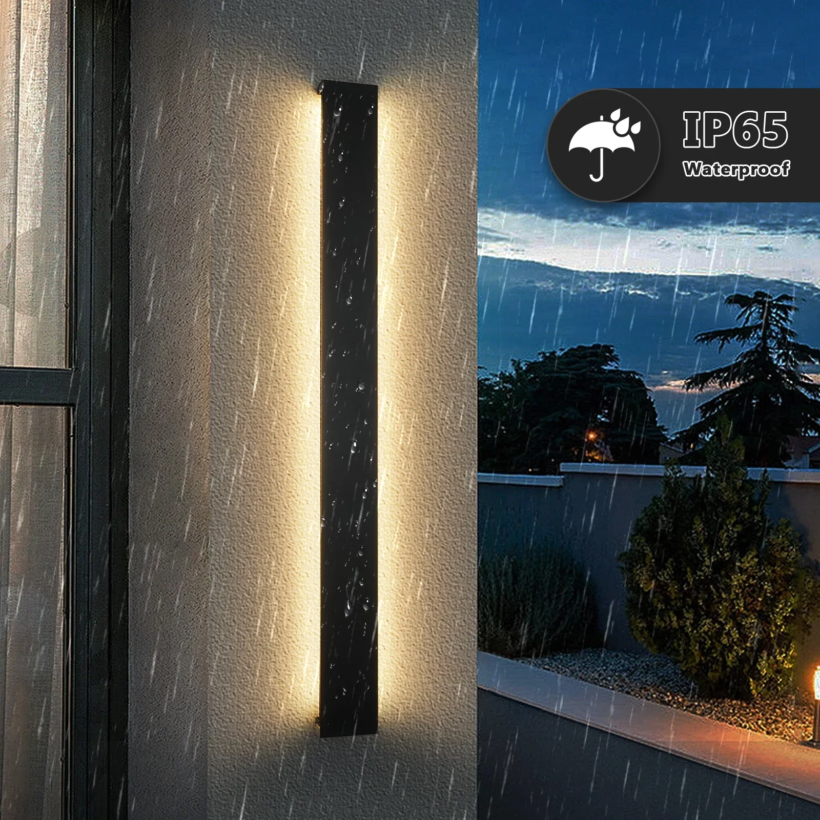 Modern-Waterproof-LED-Long-Wall-Light-Ip65-Outdoor-Lighting-Garden ...