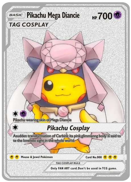 Mega Diancie Card English