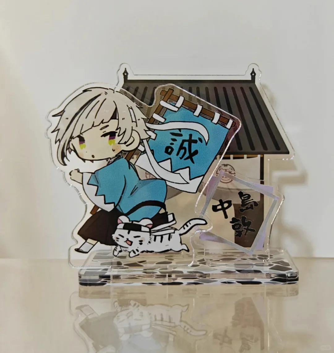 Nakahara Chuuya Toy Figures Acrylic Stand Anime Action Figure Ornament ...