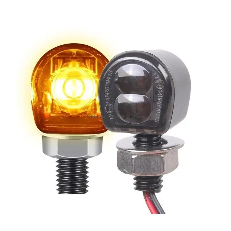 Shock Resistant Motorcycle LED Signals 12V System Waterproof LED Turn ...