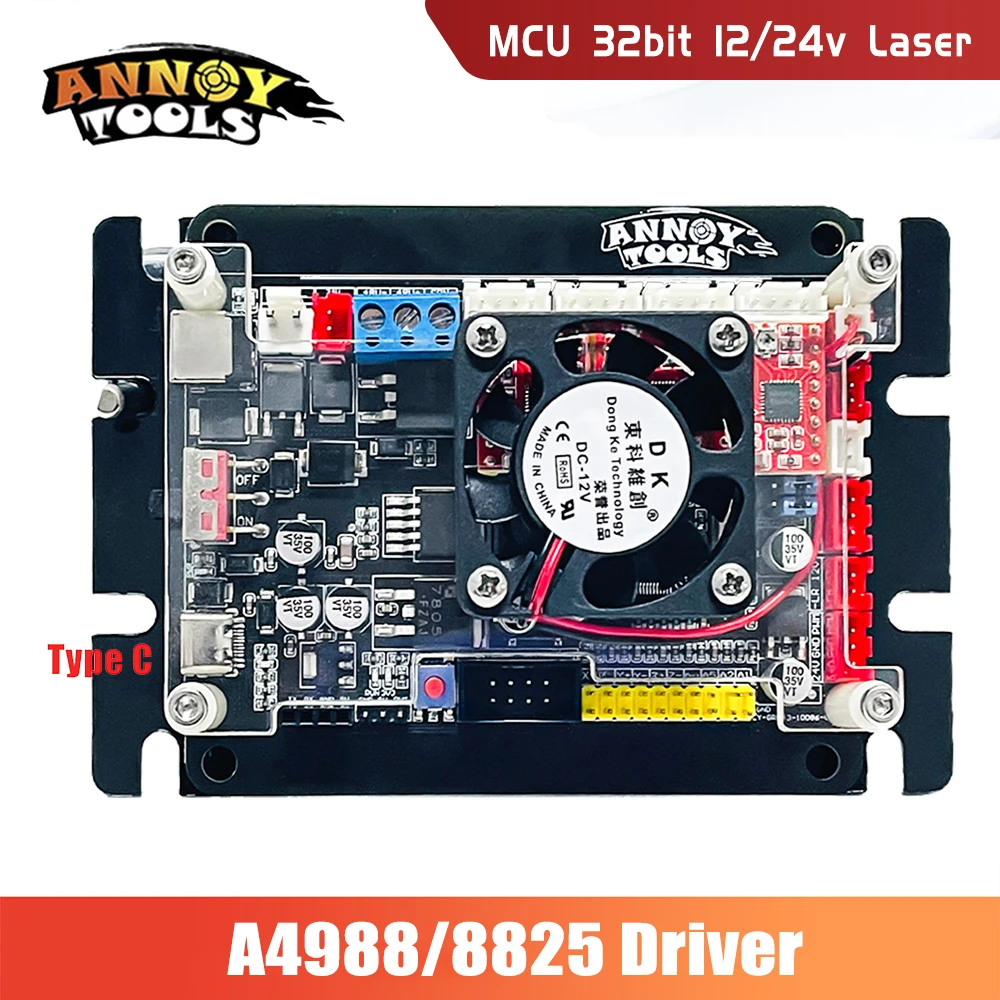 GRBL 1,1 Typ C Port CNC Gravur Maschine Control Board 3-Achse A4988 Fahrer, offline Controller ...