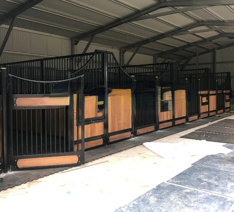 Outdoor Horse Stalls