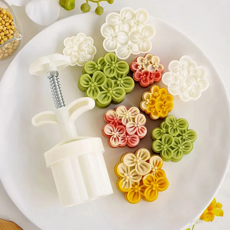 1set-30-50-75g-Osmanthus-Fragrance-Mooncake-Mold-Pastry-DIY-Hand ...