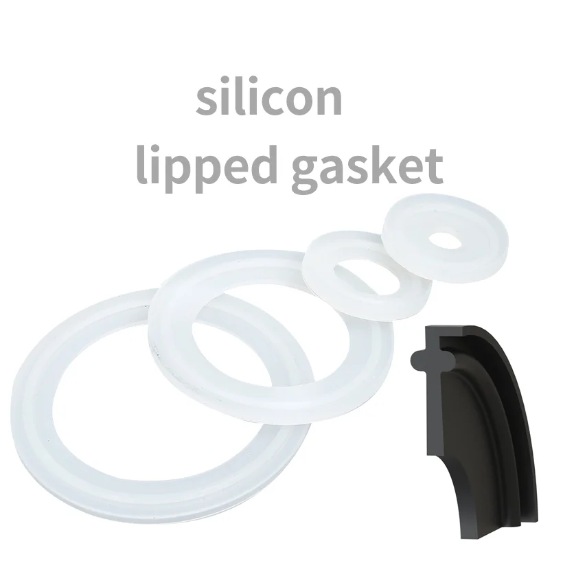 high-quality-Silicon-Gasket-for-tri-clamp-fittings-Lipped-clamp-silicon ...