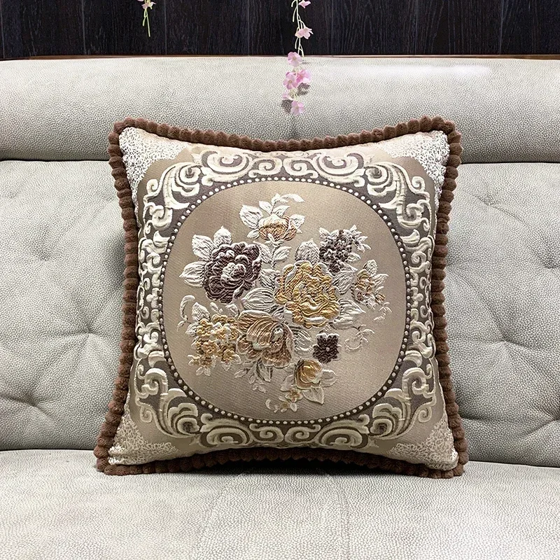 European Style Sofa Pillow Cushion Luxury Living Room Home Pillows Dust ...