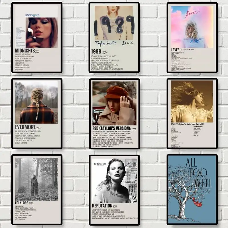 T-Taylors-Singer-Swifts-POSTER-Posters-Prints-Wall-Pictures-Living-Room ...