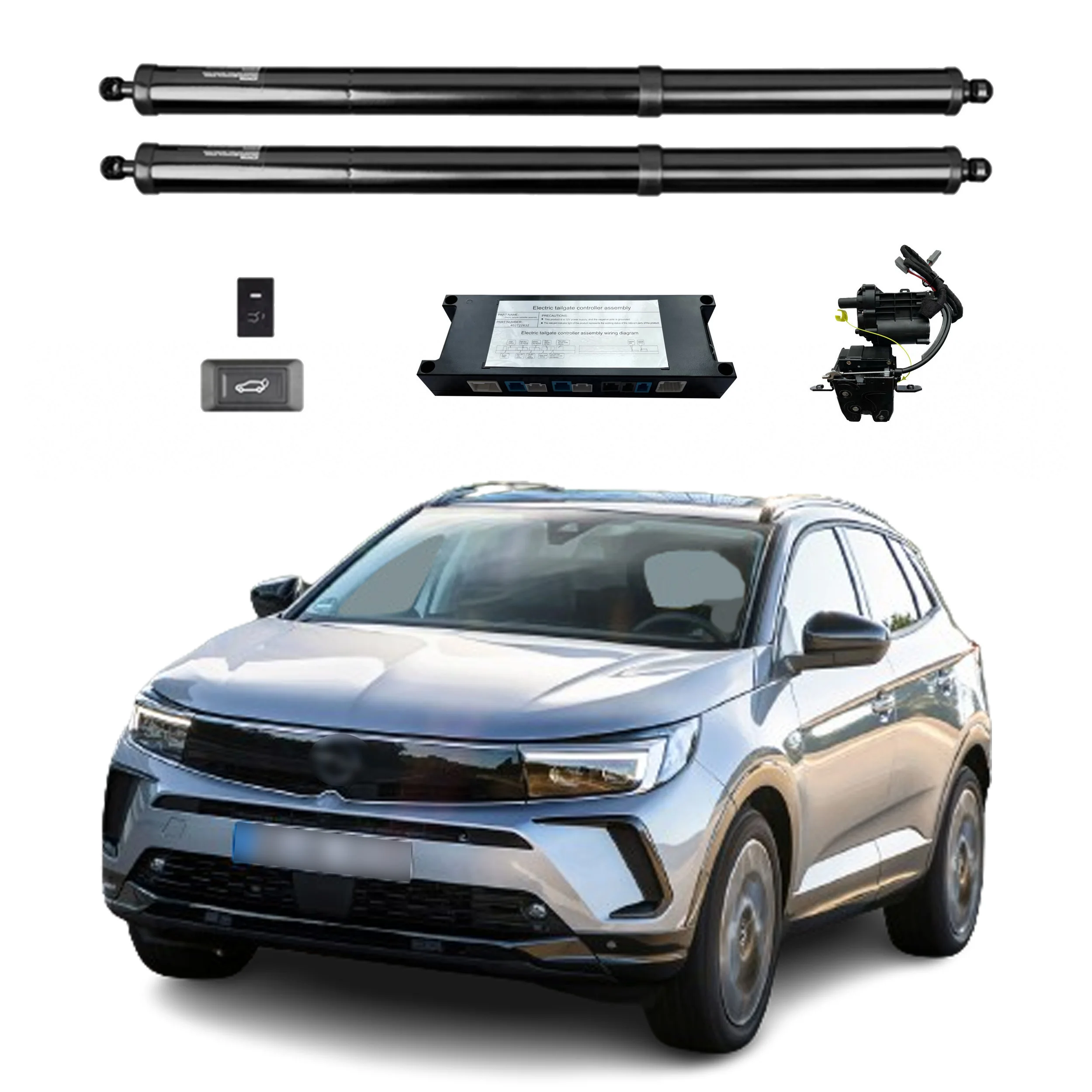 For Opel Grandland X/Vauxhall Grandland X 2017+ Electric Tailgate Power ...