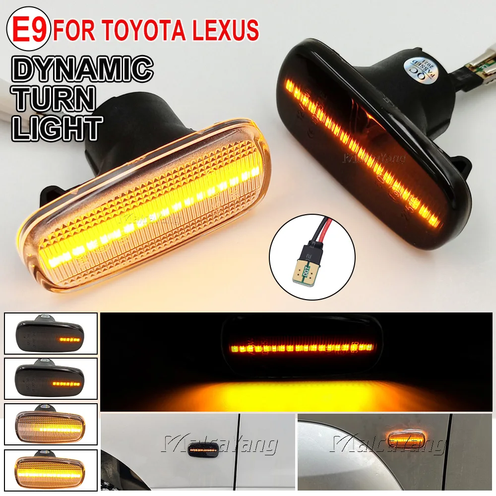 1pair-Led-Dynamic-Turn-Signal-Light-Side-Marker-Fender-Sequential-Lamp ...