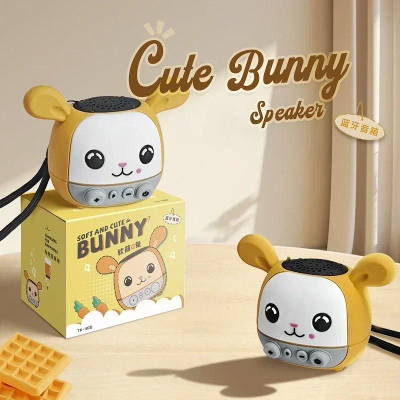 Wireless-Bluetooth-Speakers-Portable-Cartoon-Rabbit-Small-Steel-Canon ...