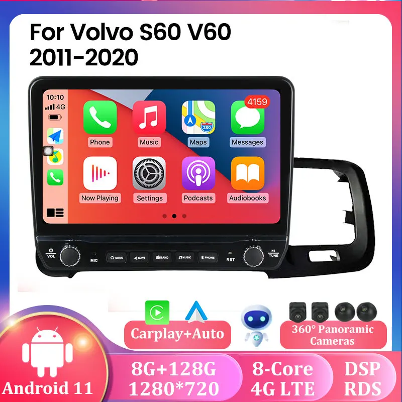 10-1-Large-Screen-8-Core-Android-11-Car-Radio-Multimedia-Player-for ...