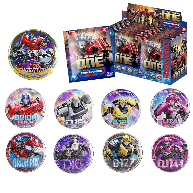 Transformers-One-Card-New-Optimus-Prime-Badge-Brooch-Pins-Rare-Cartoon ...
