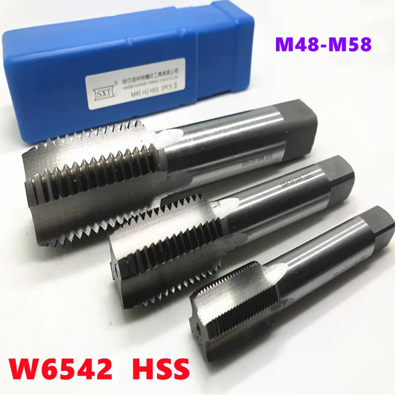 1pcs W6542 HSS right hand straight slot machine tap metric M48-M58 ...