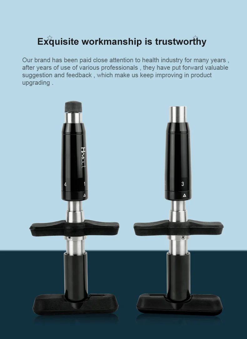 400N Black Portable Manual Chiropractic Activator Adjusting Tool ...