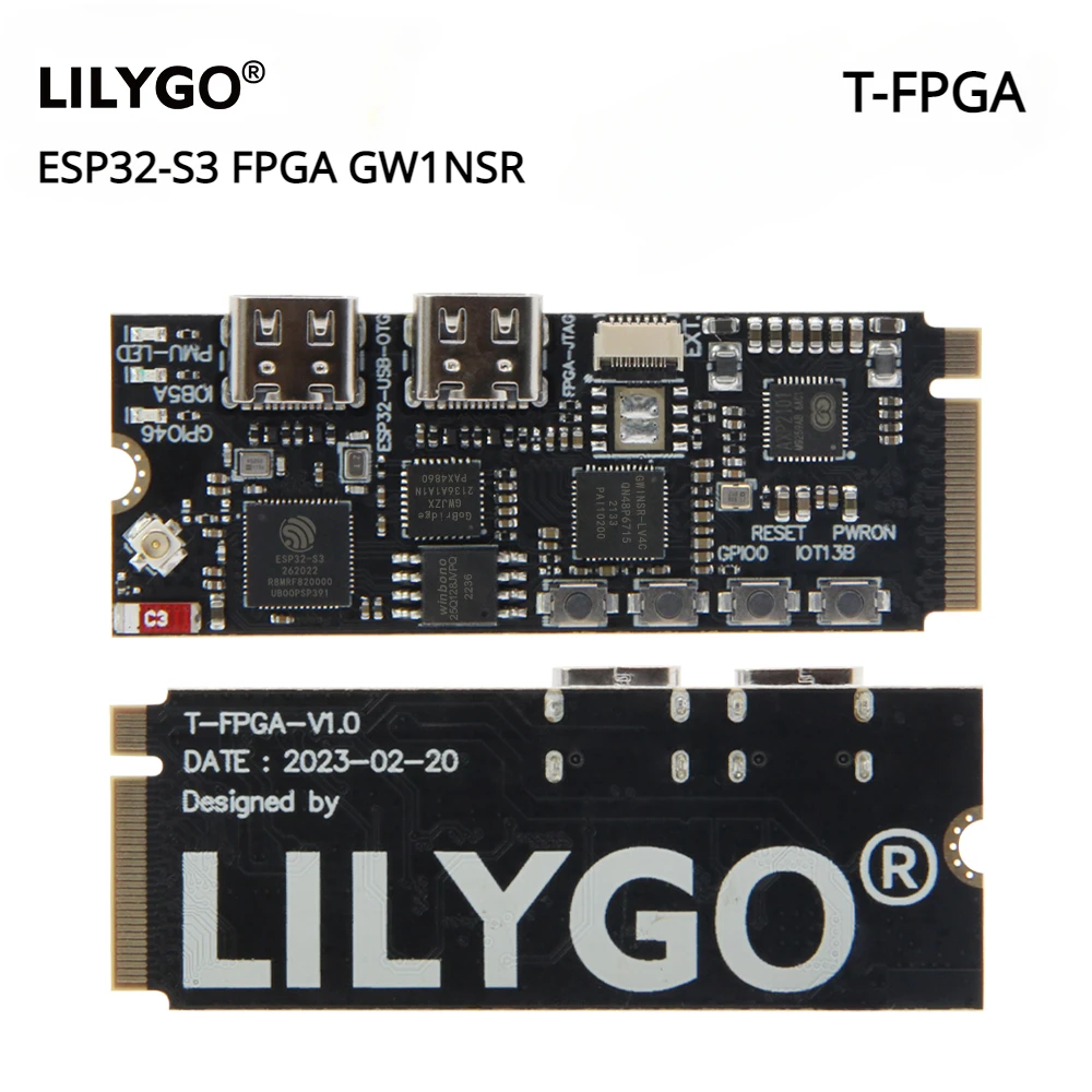 Lilygo T Fpga Esp32 S3 Development Board M 2 Slot Fpga Gw1nsr 3477
