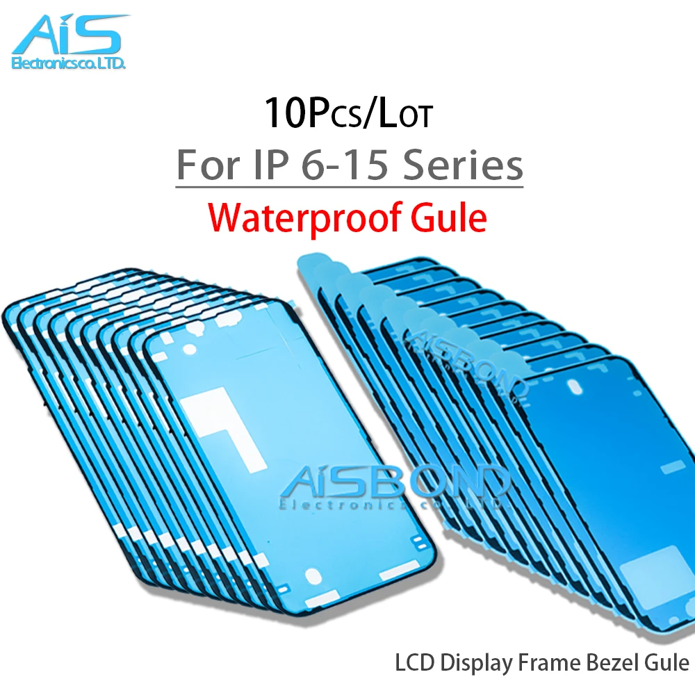 10Pcs-LCD-Display-Frame-Bezel-Waterproof-Seal-Tape-Glue-Adhesive ...