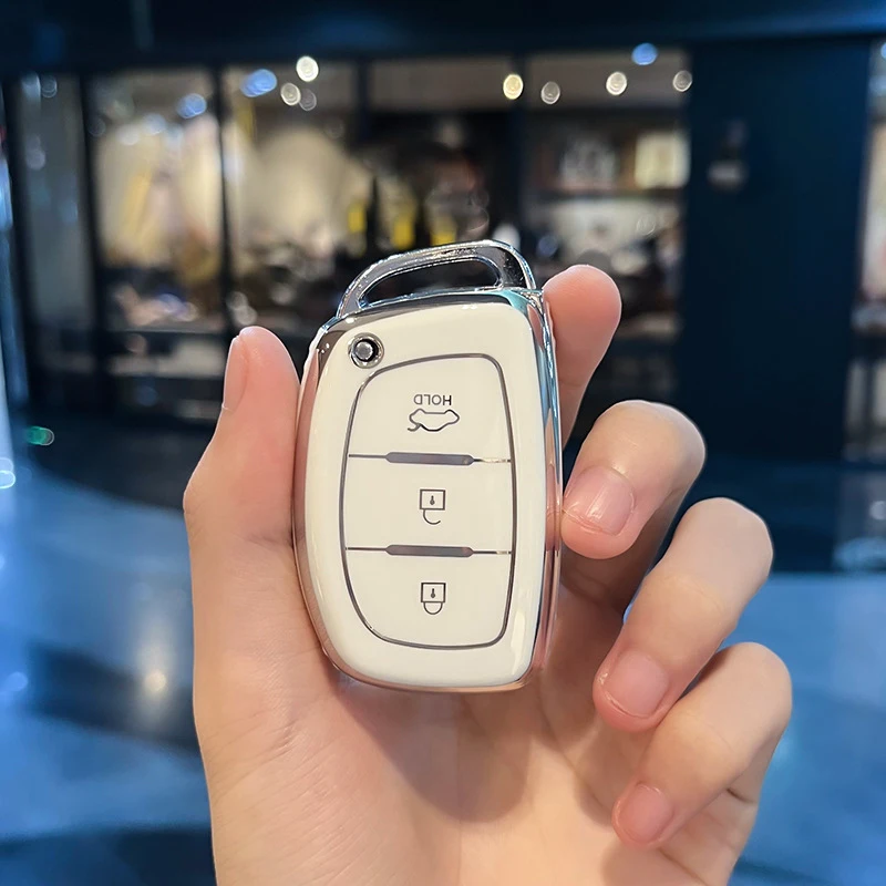 Soft-TPU-Car-Key-Case-Full-Cover-Fob-For-Hyundai-Tucson-Sonata-Fe-Creta ...