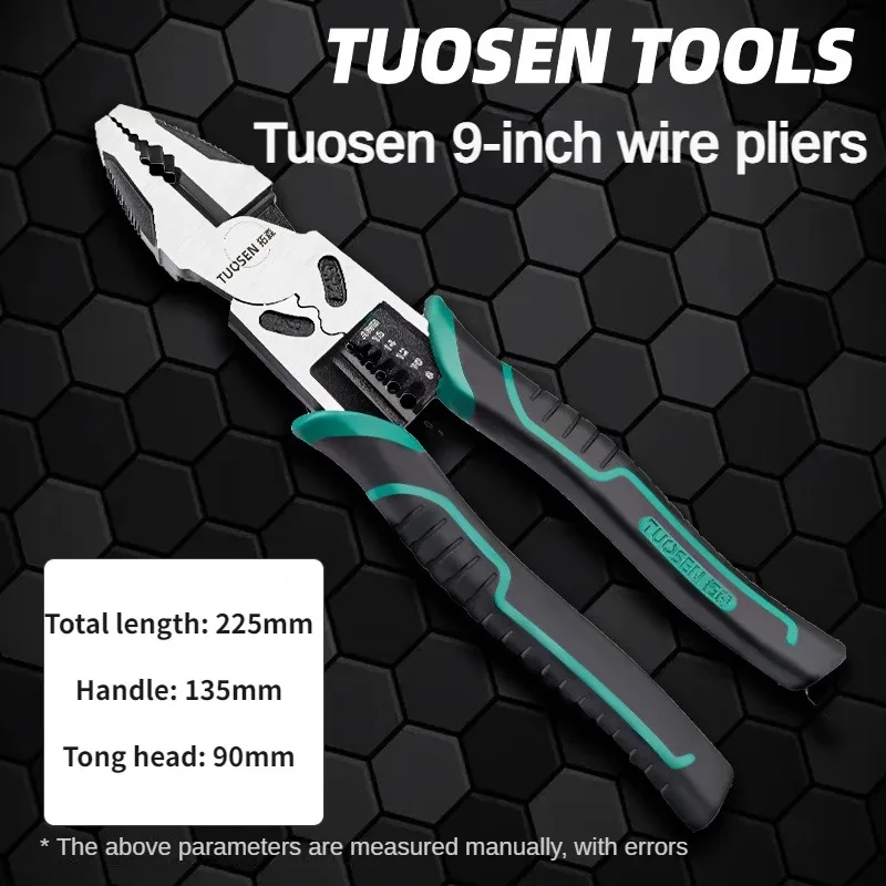 8/9 inch Multifunctional Universal Diagonal Pliers Needle Nose Pliers ...