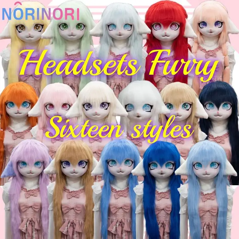Fursuit-Kigurumi-Headsets-Furry-Cosplay-Costumes-Comiket-Furries-Rubbit ...