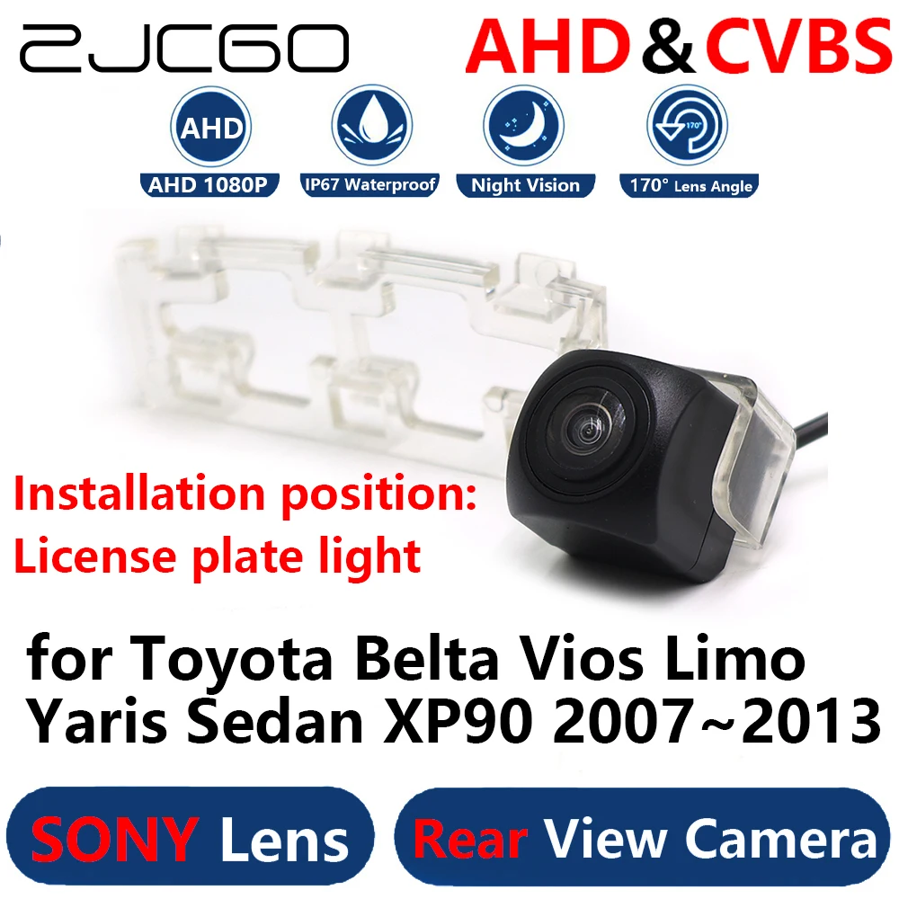 ZJCGO-AHD-1080P-Parking-Backup-Reverse-Reversing-Rear-view-Camera-for ...