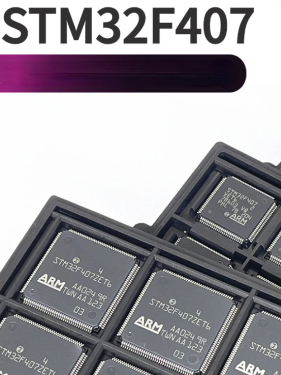 Estoque Original Stm32f407vet6 Stm32f407vgt6 Stm32f407zet6 Stm32f407zgt6 Stm32f407igt6 Stm32f407 ...
