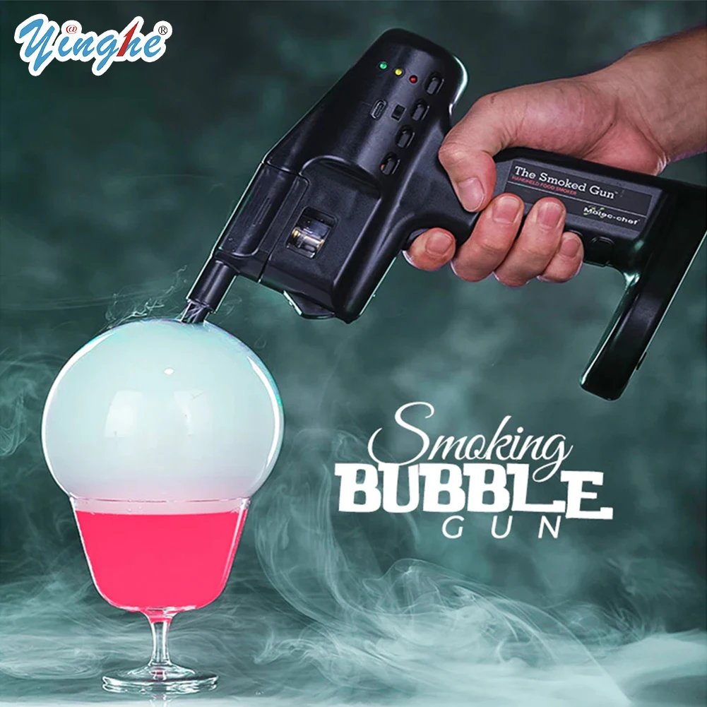 Portable-Smoker-Smoke-Gun-USB-Cocktail-Gun-Bubble-Smoking-Gun-Smoker ...