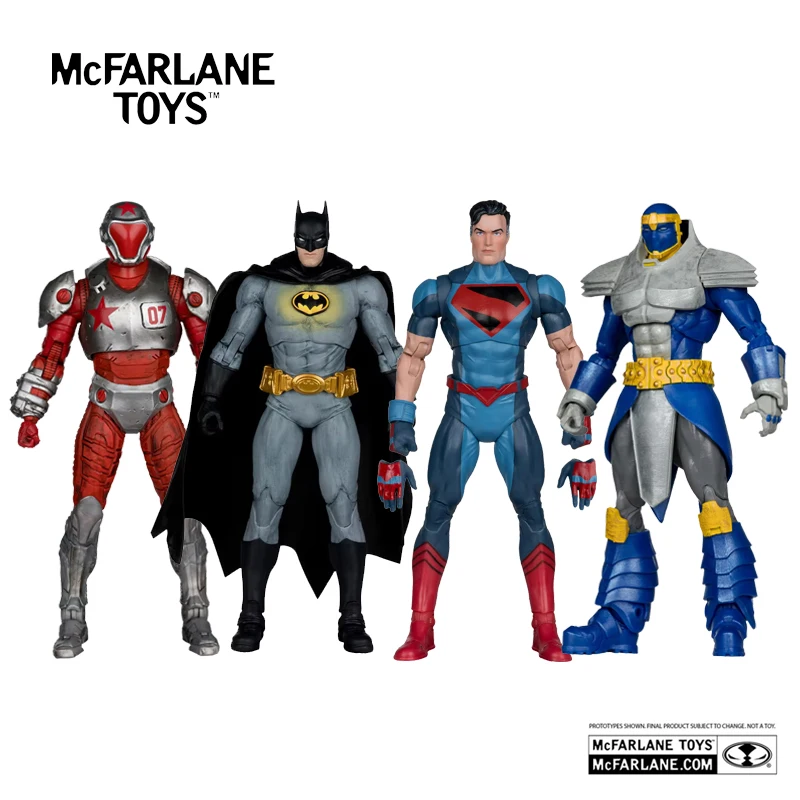 McFarlane Toys Superman & The Authority/Batman/Rocket Red Brigade ...