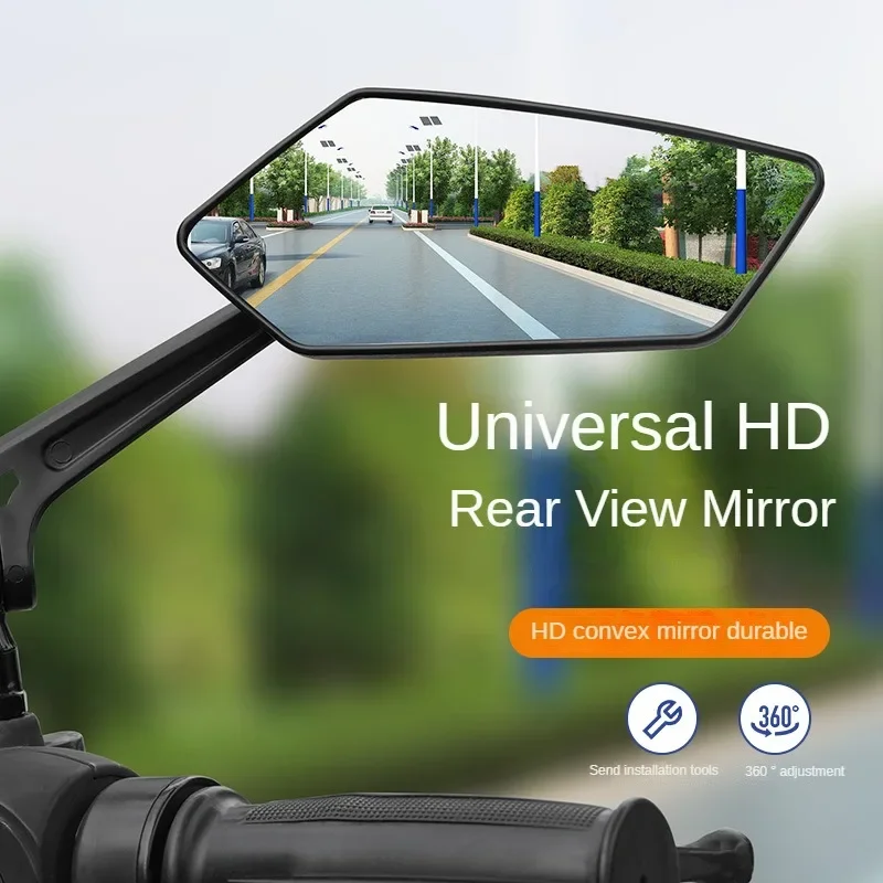 Bicycle-Rear-View-Mirror-Bike-Cycling-Clear-Wide-Range-Back-Sight ...