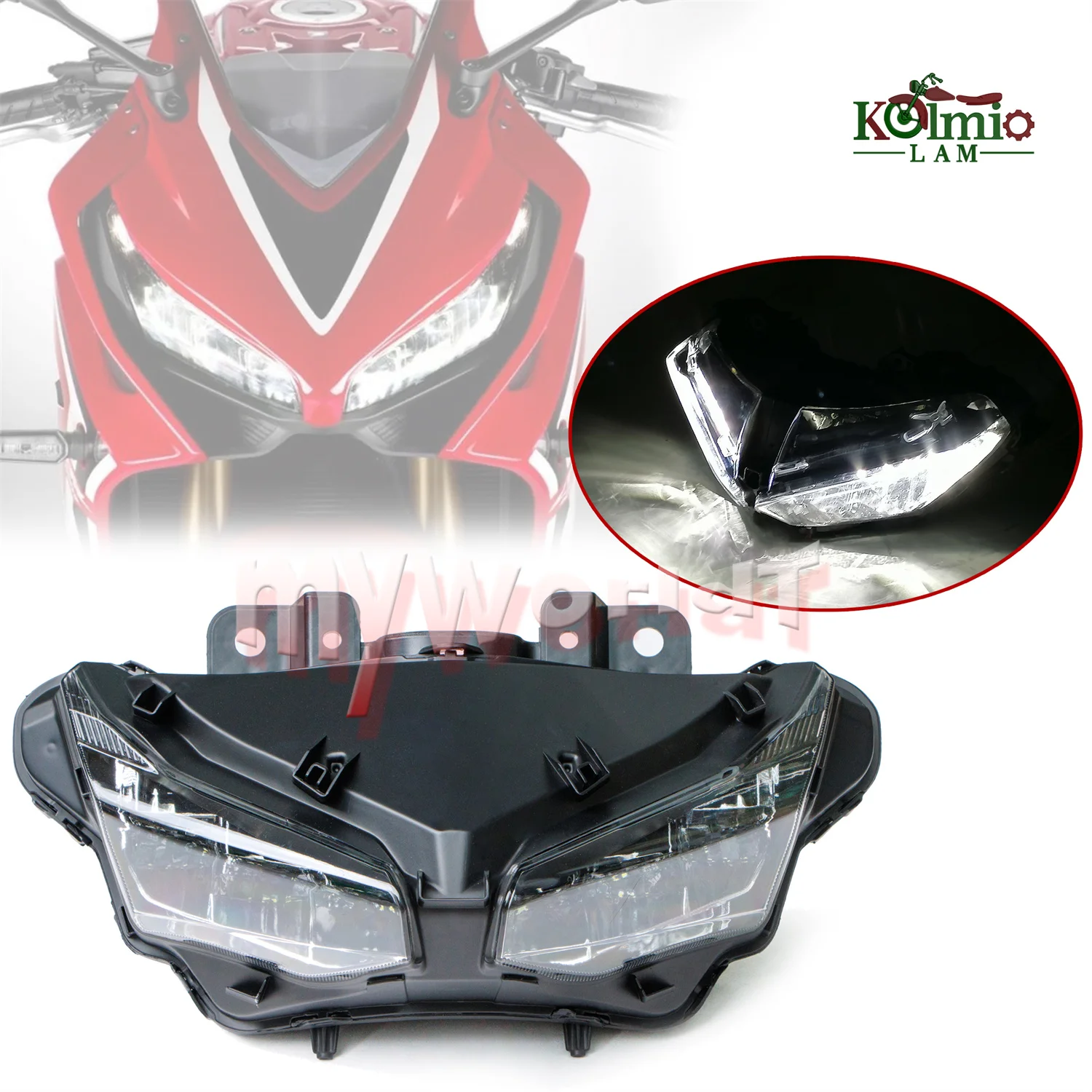 Fit For HONDA CBR500R CBR500RA 2016 - 2021 Motorcycle Headlight ...