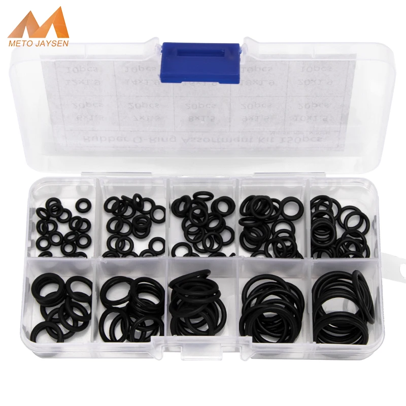 150PCS-box-Airsoft-NBR-Rubber-Sealing-O-rings-Gasket-Replacements-Kit ...