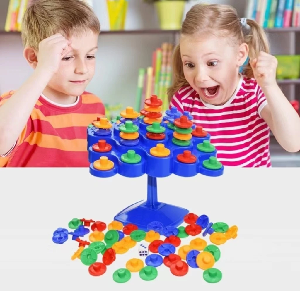 Novelty Balance Turntable Stacking Board Toy for Parent Child Activity ...