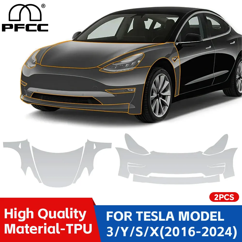 PFCC-Car-Paint-Protection-Film-Clear-Bra-Front-Scratch-Resistant-TPU ...