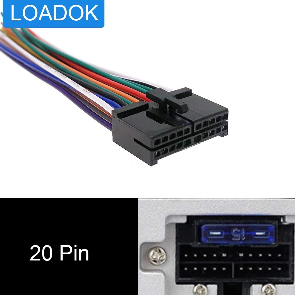 20-Pin-Universal-Car-Head-Unit-CD-DVD-Stereo-Radio-Power-DSP-Wiring ...