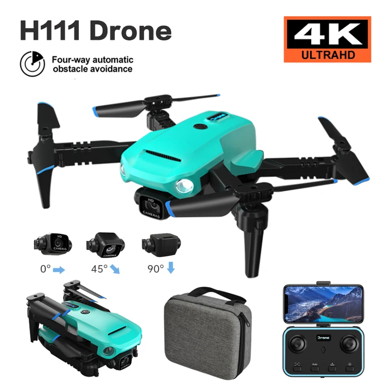 New-H111-Drone-5G-WiFi-FPV-360-Laser-Obstacle-Avoidance-Brushless-Motor ...