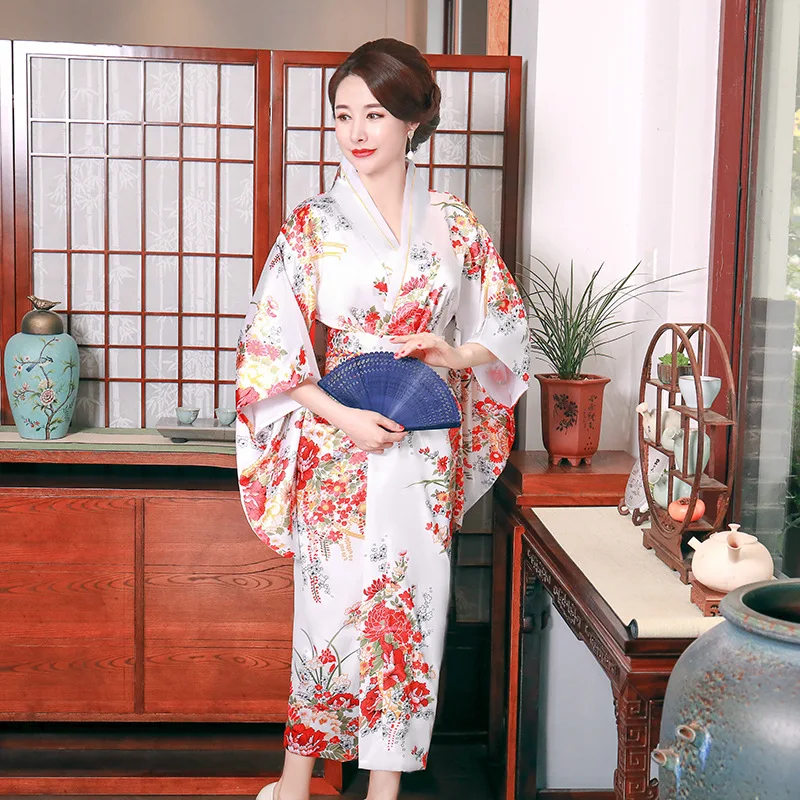 Vintage-Spring-Autumn-Japan-Kimono-Wedding-Bride-s-Gown-Silk-Satin ...