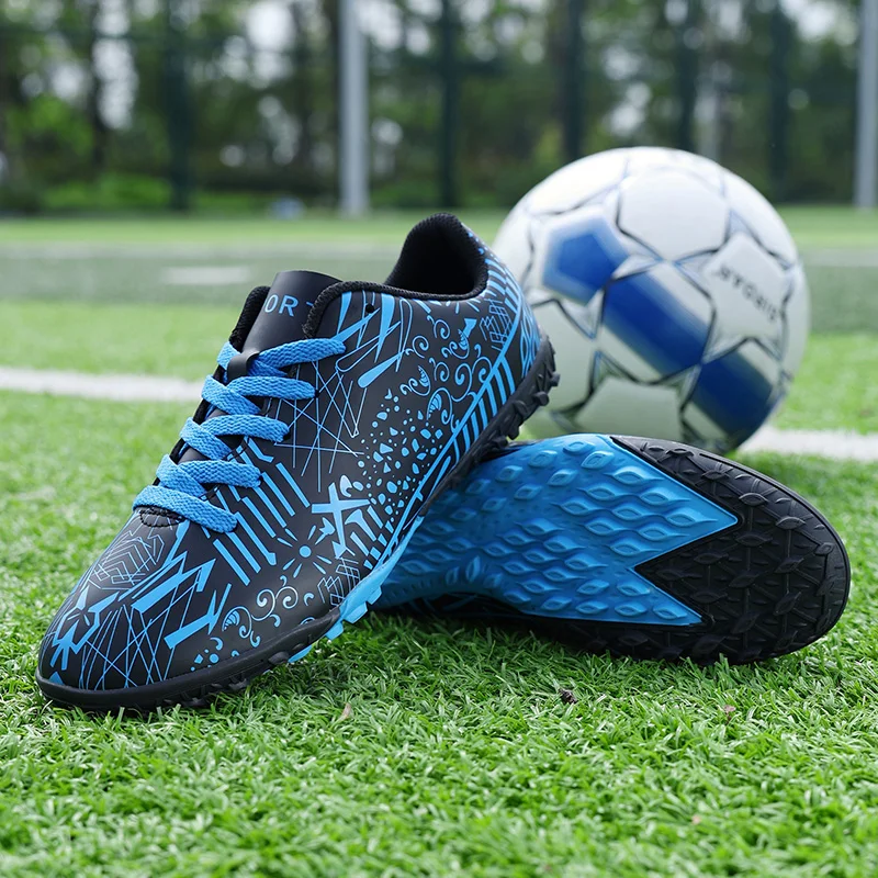 New-Men-Football-Boots-Professional-Non-slip-Soccer-Shoes-AG-Children ...