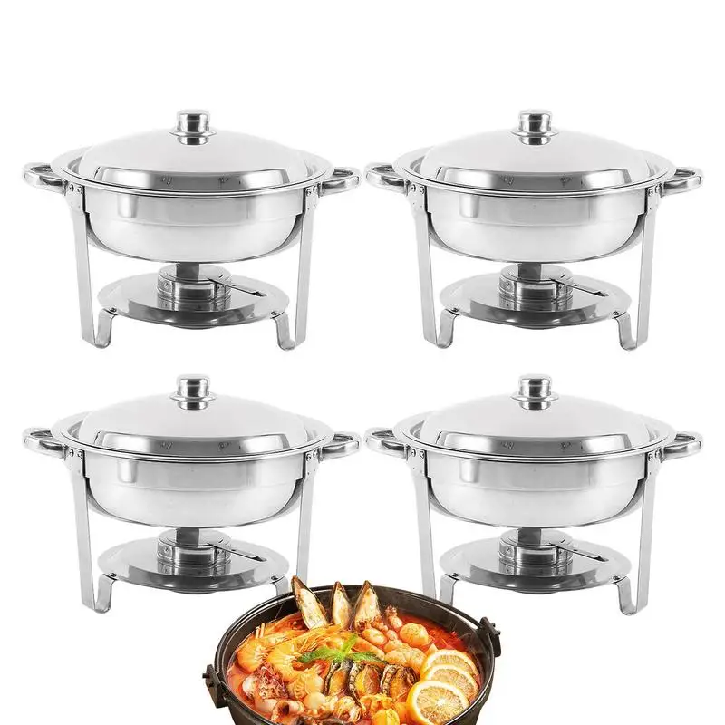 Chafing-Dish-Buffet-Set-Stainless-Steel-Buffet-Chafer-Buffet-Servers ...