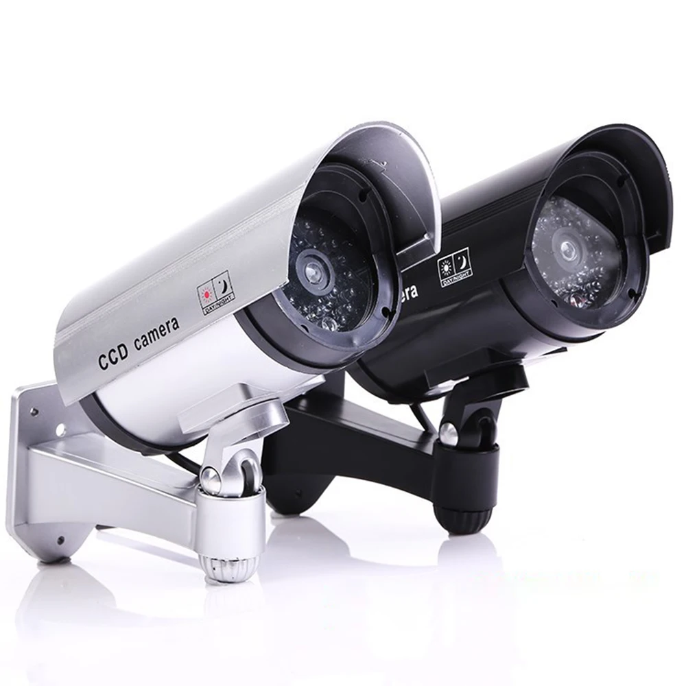 Fake-Camera-Outdoor-Dummy-Camera-Simulation-Indoor-Bullet-Led-Light ...