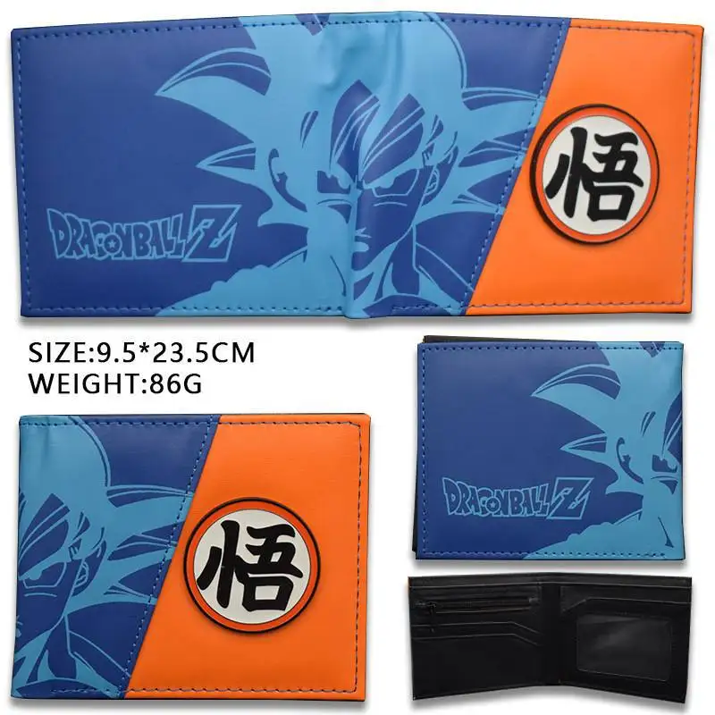 Cartera de PVC de dibujos animados de Naruto Deadpool, monedero de ...
