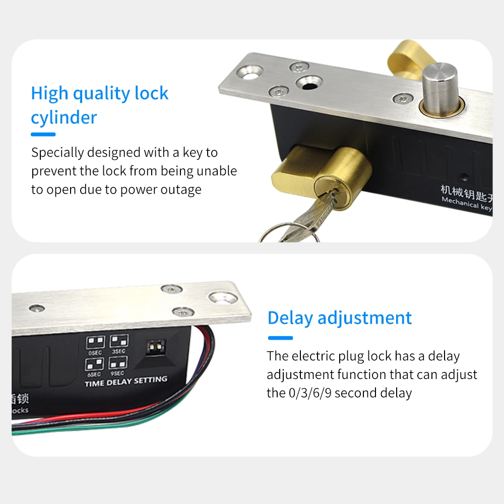 Electric Drop Bolt Door Lock