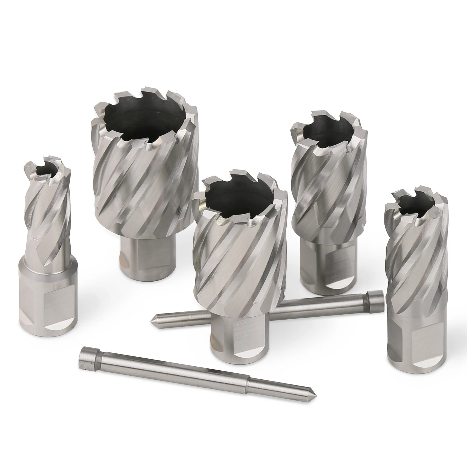 HEDA-HSS-Industrial-Ring-Cutter-Coring-Bit-19mm-Weldon-Shank-Hollow ...