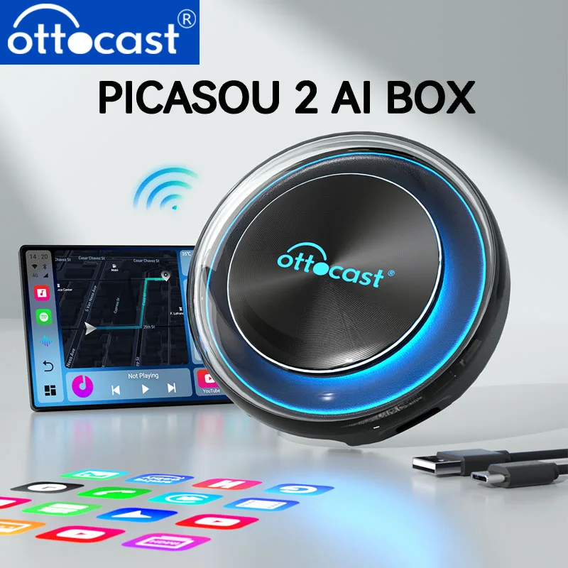 OTTOCAST-PICASOU-2-CarPlay-AI-Box-Wireless-Android-Auto-Car-Accessories-Support-for-HDMI-output ...