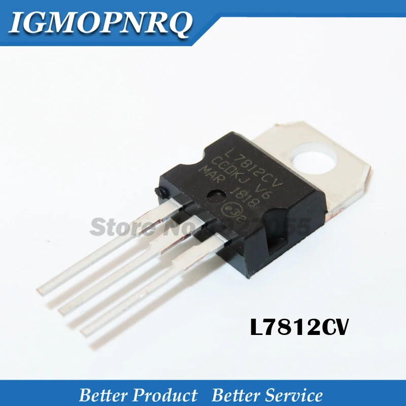 10pcs-L7812CV-L7812-TO-220-KA7812-LM7812-TO220-LM7812CT-TO-220-L7812 ...