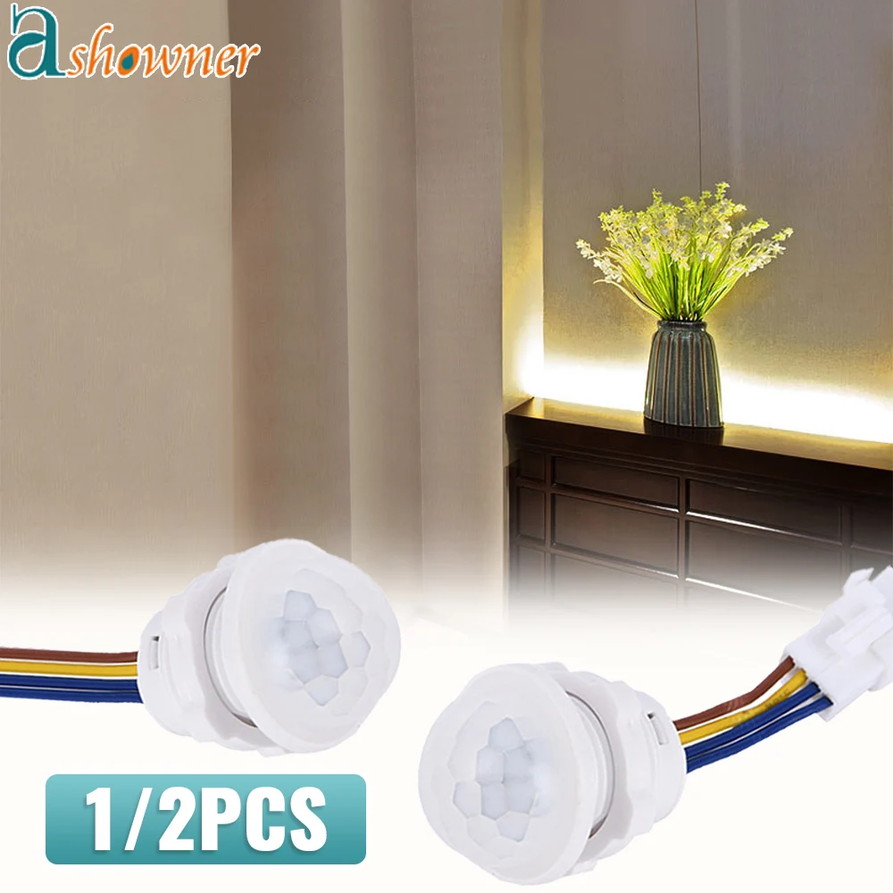 110-220v-Mini-LED-Sensitive-Night-Light-Home-Indoor-Outdoor-Infrared ...