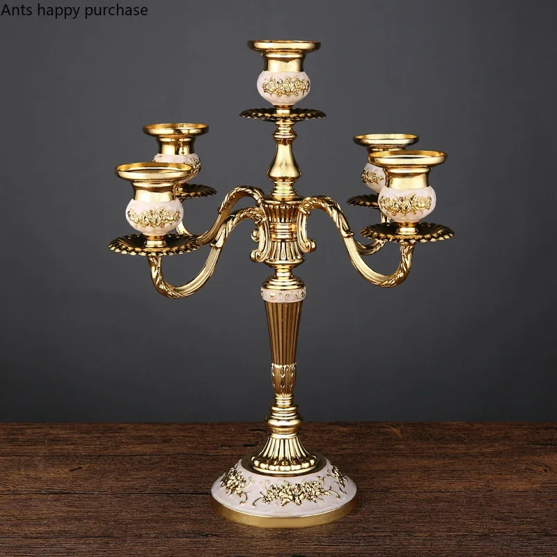European-Style-Candle-Holders-Wedding-Retro-Household-Western-Food ...