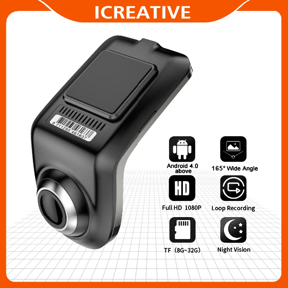 U3 Full Hd 1080p Min Car Dvr Camera Adas Auto Digital Video Recorder ...