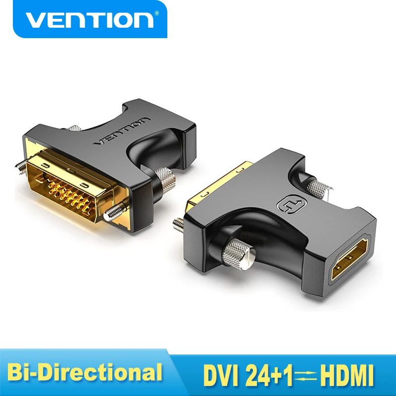 Vention-DVI-to-DHMI-Cable-Adapter-1080P-DVI-Mele-to-Female-Bi ...