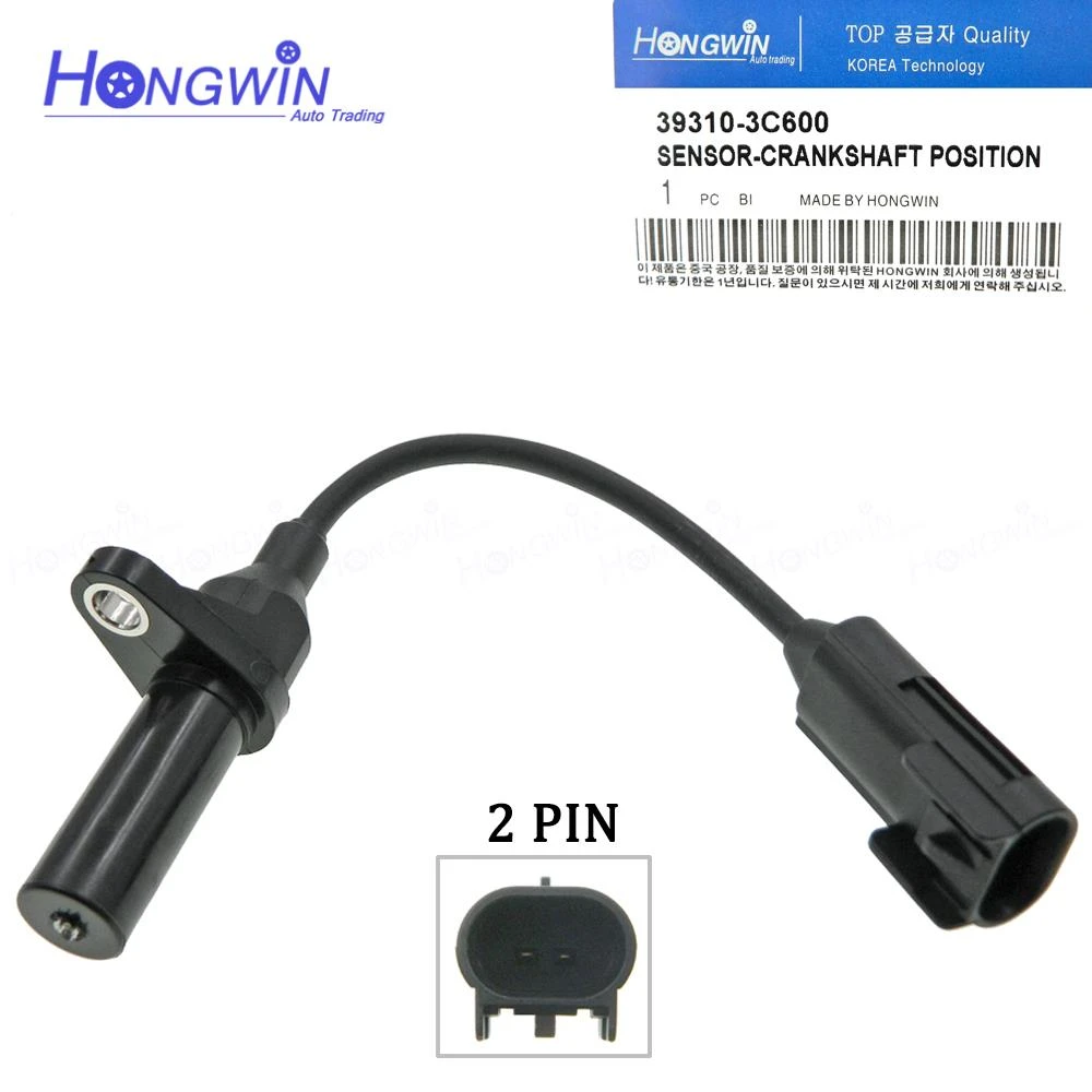 39310-3c600 New Crankshaft Position Sensor For Kia Sorento Sedona ...