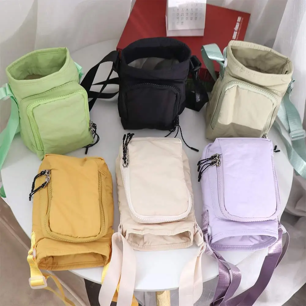 Shoulder Strap Water Bottle Carrier Bag Waterproof Adjustable Crossbody ...