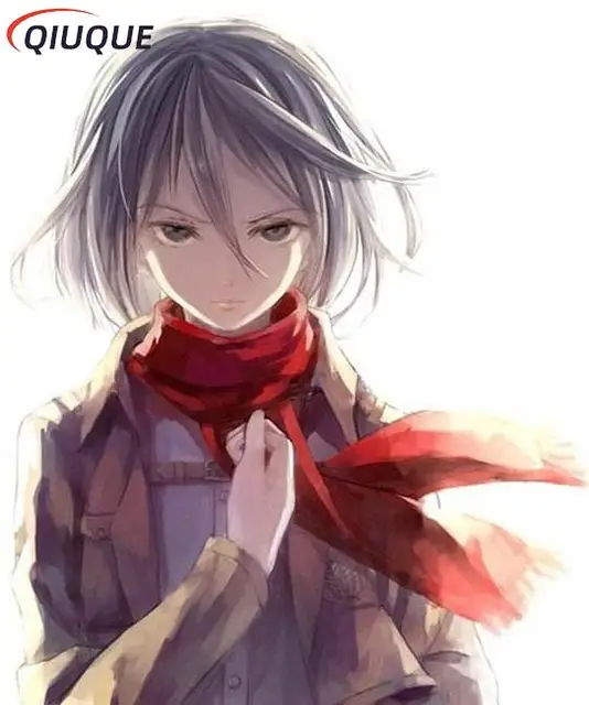 Mikasa Ackerman Scarf Tutorial
